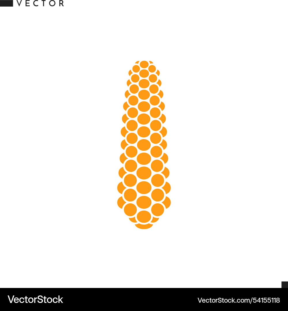 Corn icon Royalty Free Vector Image - VectorStock