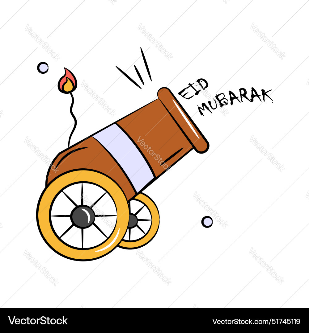 Cannon Royalty Free Vector Image - VectorStock