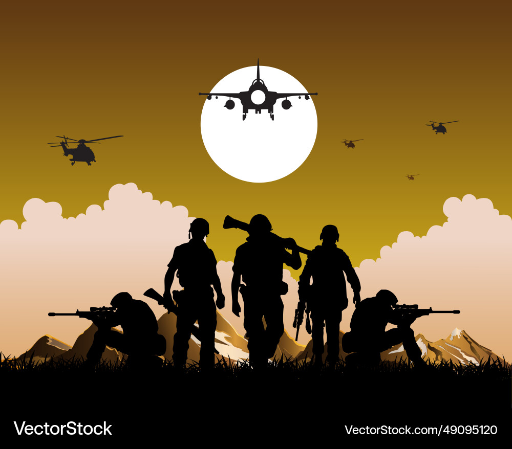 Soldier Royalty Free Vector Image - VectorStock