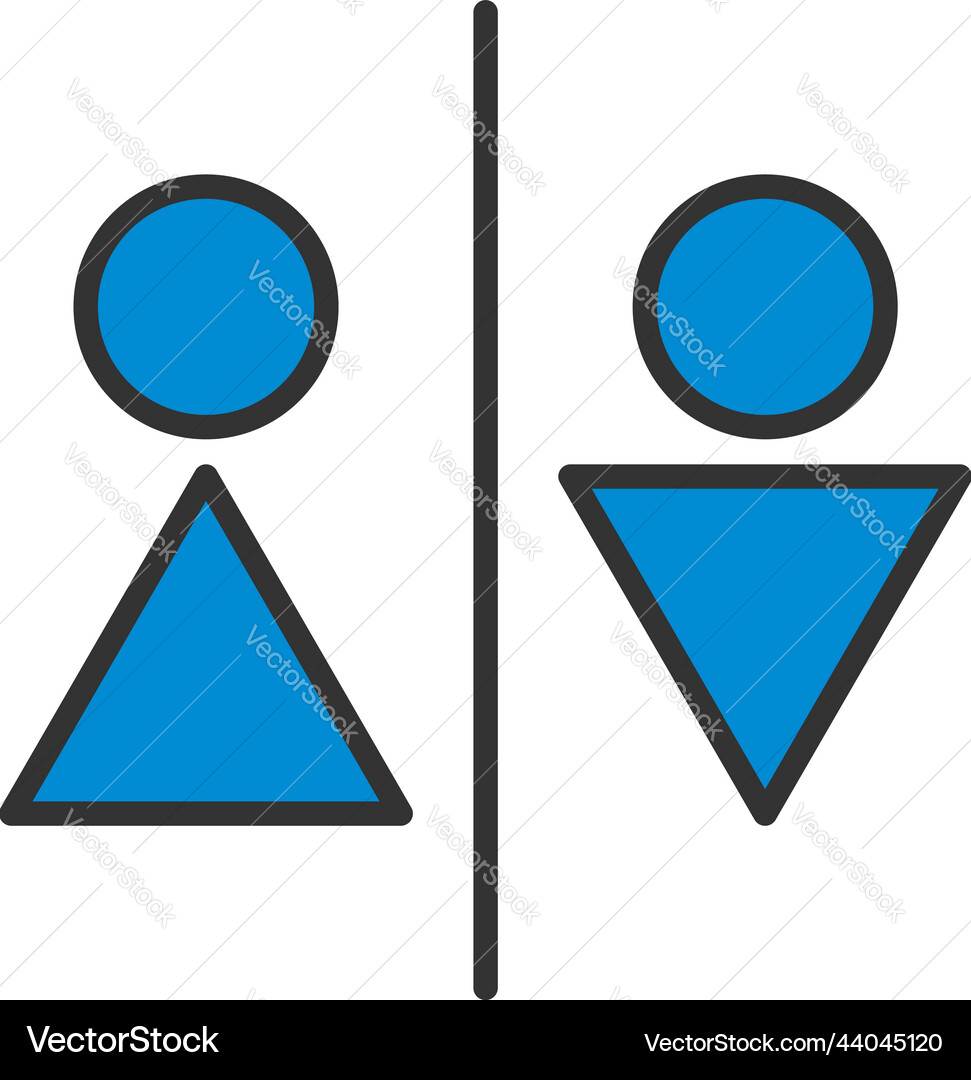 Toilet icon Royalty Free Vector Image - VectorStock