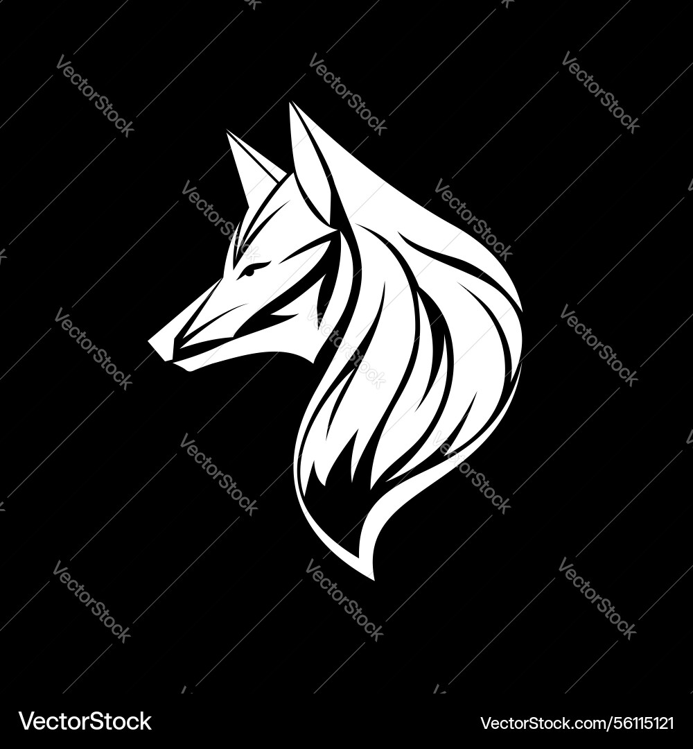 Animal emblem Royalty Free Vector Image - VectorStock