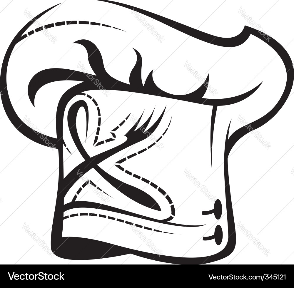 Chef hat Royalty Free Vector Image - VectorStock