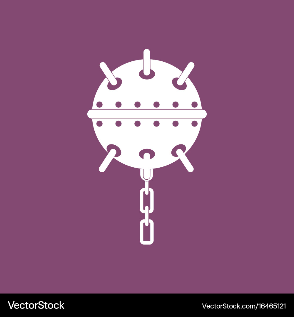 Naval Mine Icon Royalty Free Vector Image - VectorStock