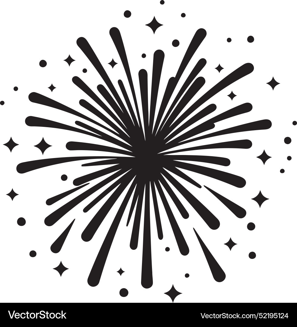 Harnessing firework energy alternative usesthe Vector Image