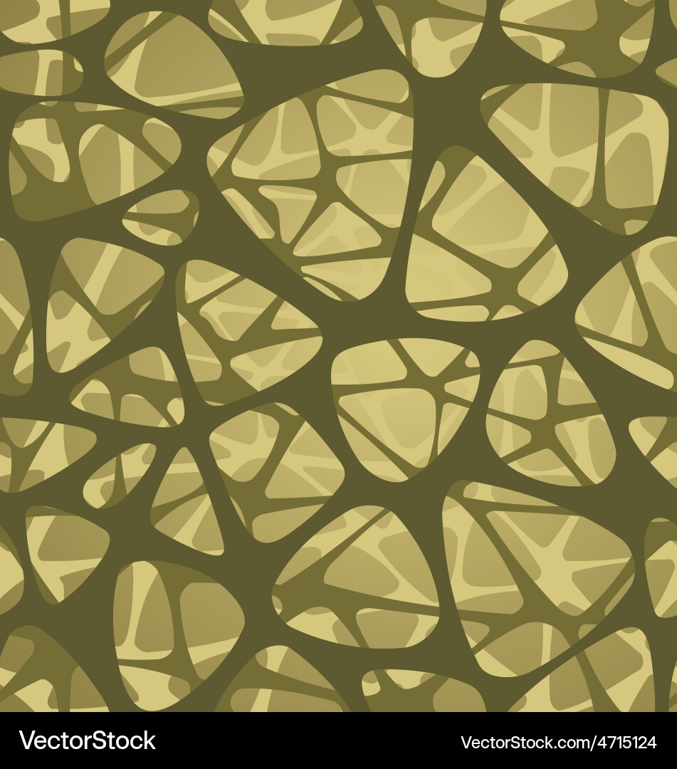 Symmetrical Organic Shape Pattern Royalty Free Vector Image