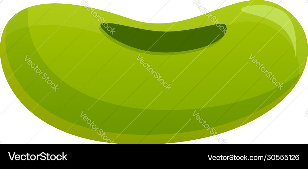 Mung bean icon cartoon style Royalty Free Vector Image