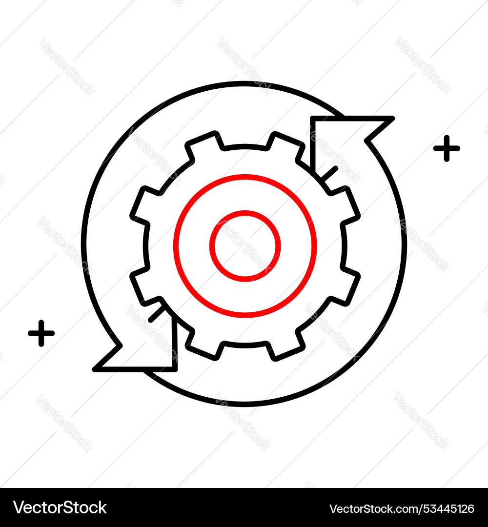 Technical reconstruction and reverse engineering Vector Image