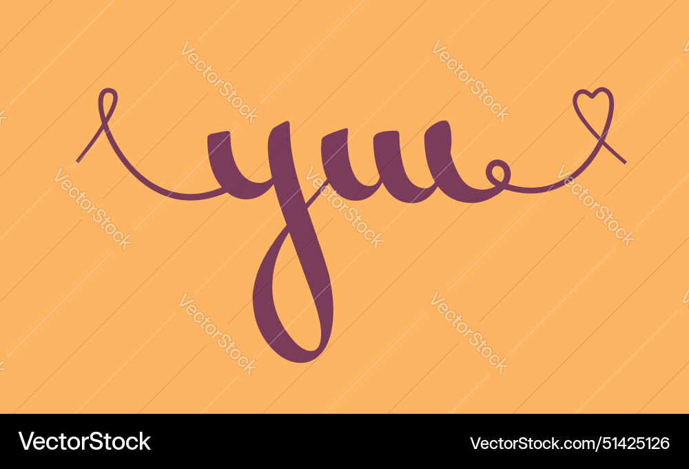 Ym initial wedding monogram calligraphy hand Vector Image
