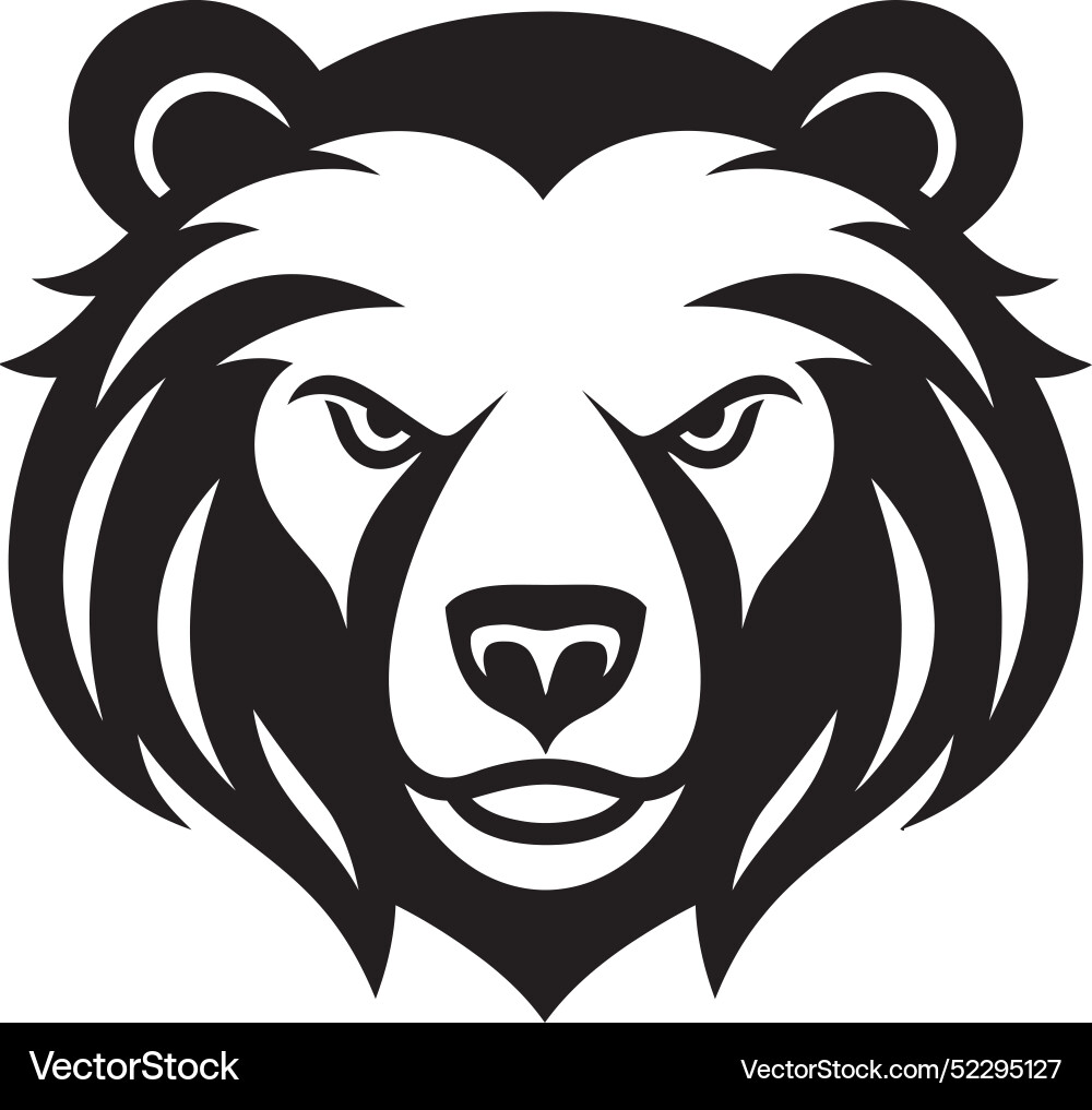Lively wilderness wild bear Royalty Free Vector Image