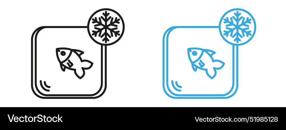 Frozen food graphic highlighting easy Royalty Free Vector