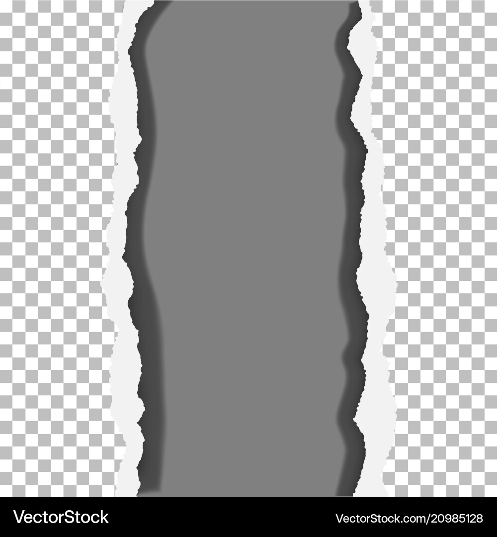 Torn Paper Lane Royalty Free Vector Image - VectorStock