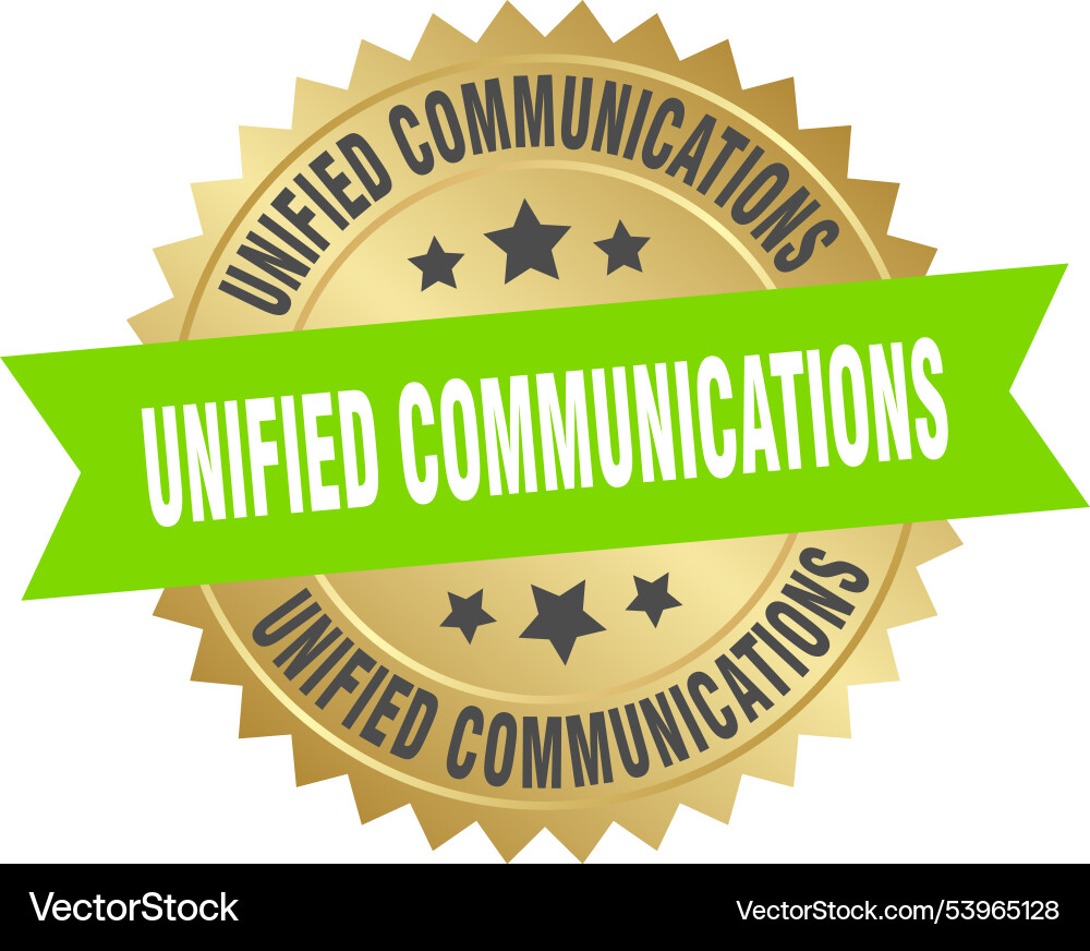 Unified communications Royalty Free Vector Image