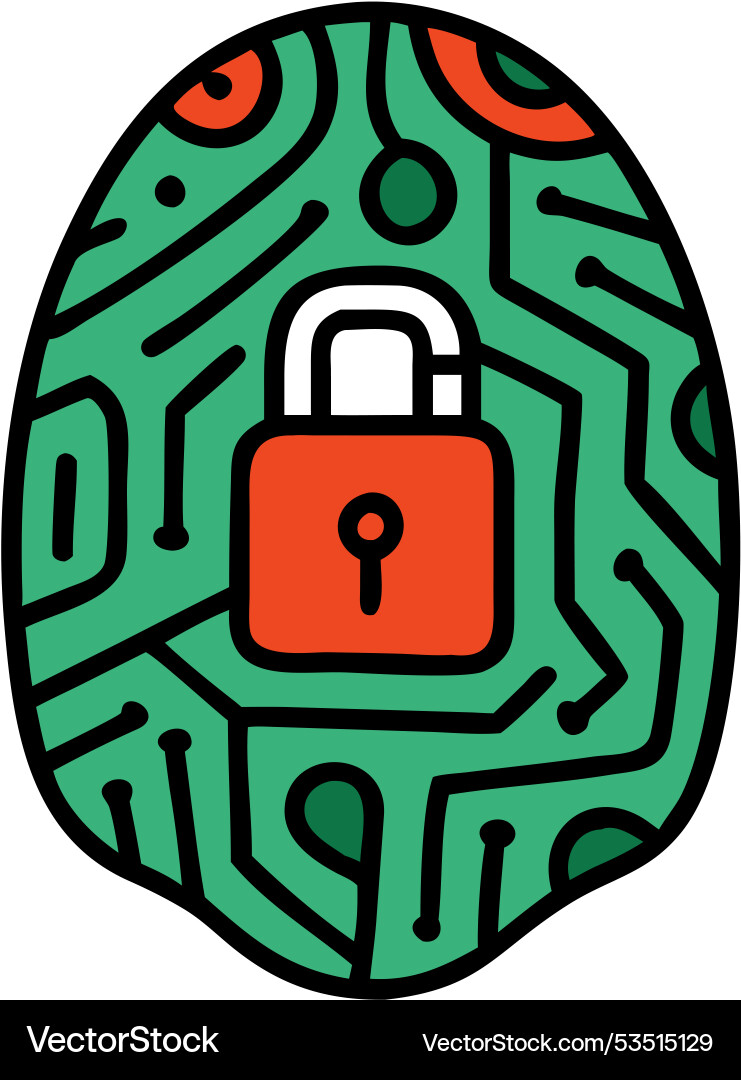 Data shield systems comprehensive protection Vector Image