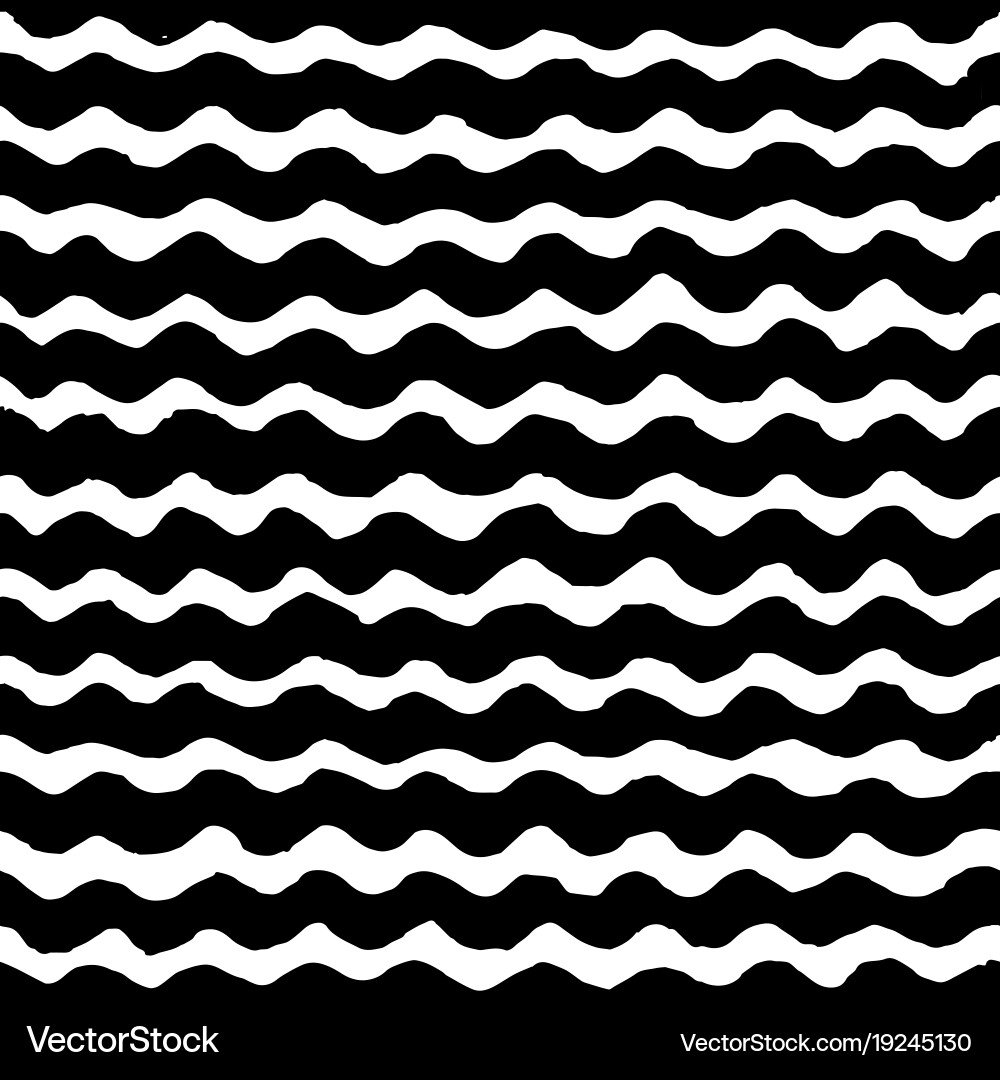 Irregular waves pattern Royalty Free Vector Image