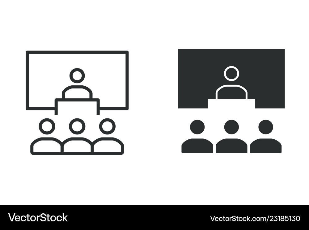 Management consulting icon for graphic Royalty Free Vector