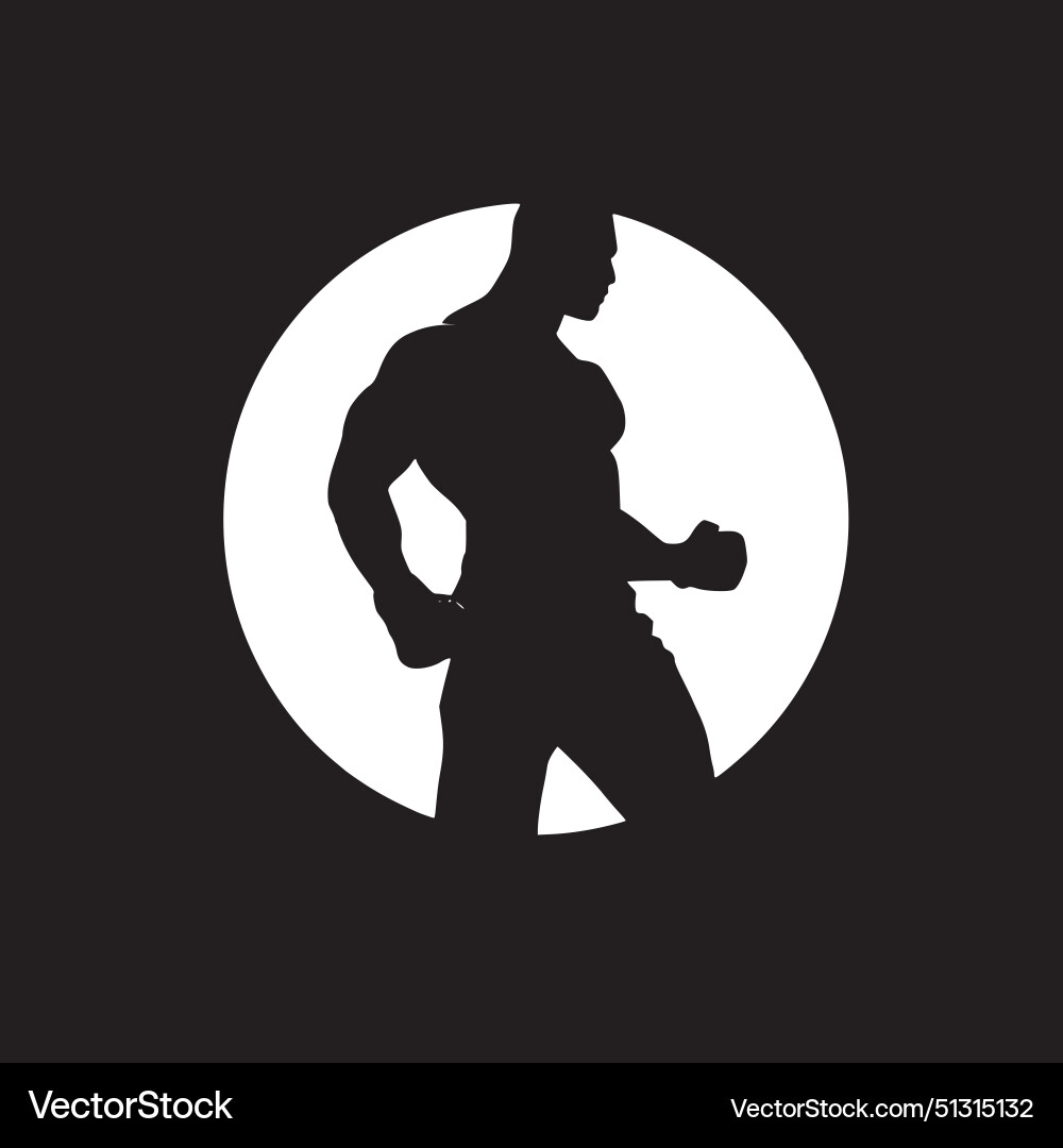 Mma - black and white isolated icon Royalty Free Vector