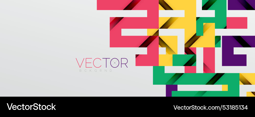 Color bend lines with shadow texture effect Vector Image