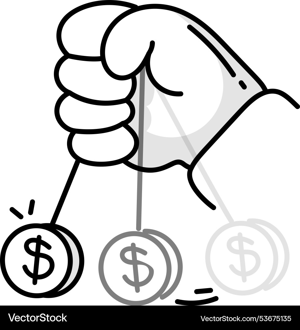 Basic rgbcurrency manipulation icon in drawing sty