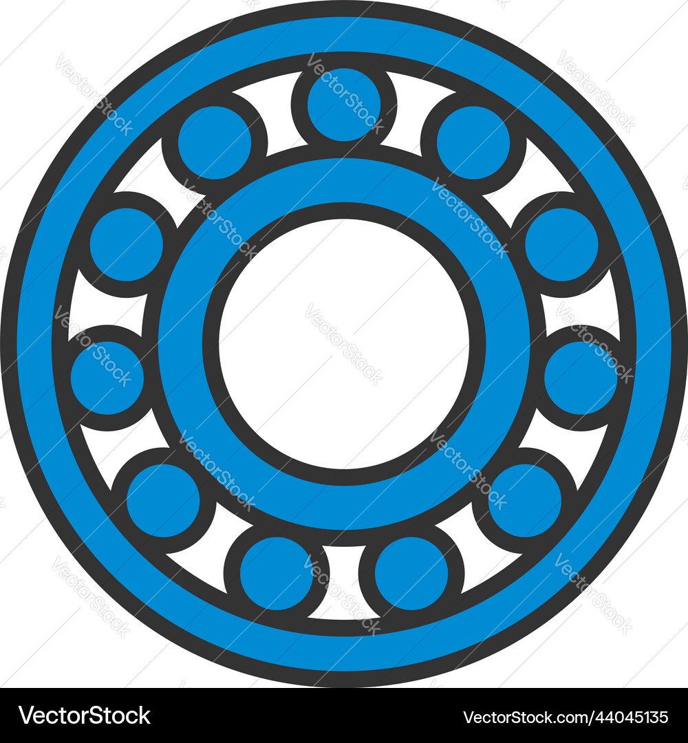 Bearing icon Royalty Free Vector Image - VectorStock
