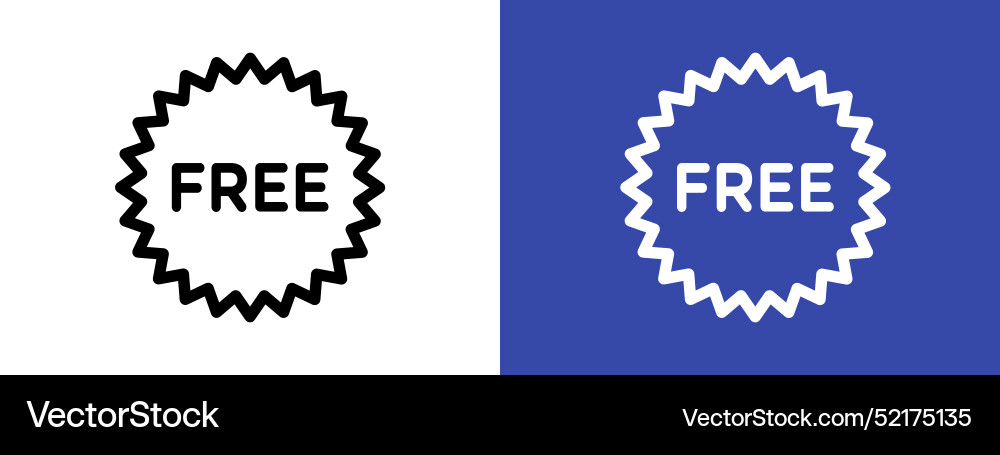 Free Label logo sign set ski Lizenzfreies Vektorbild