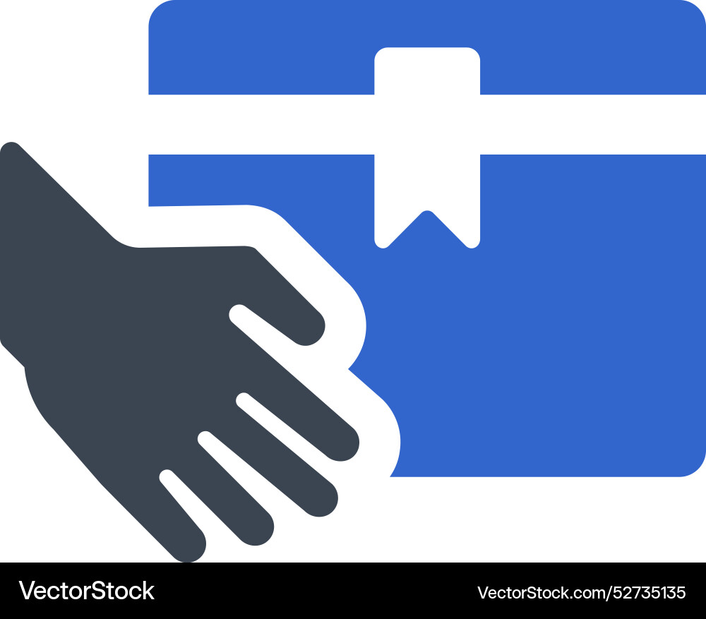 Parcel delivery icon Royalty Free Vector Image