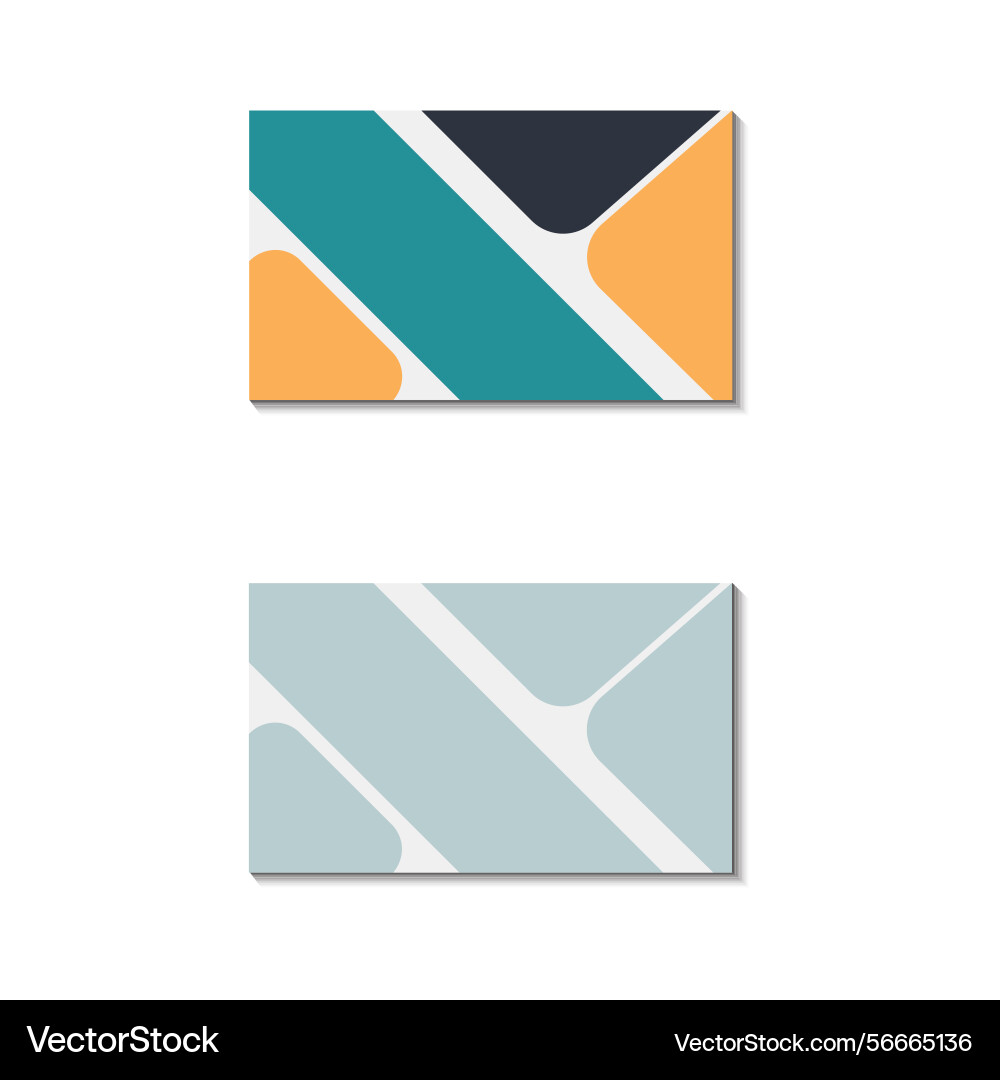 Modern abstract background for business car Vector Image