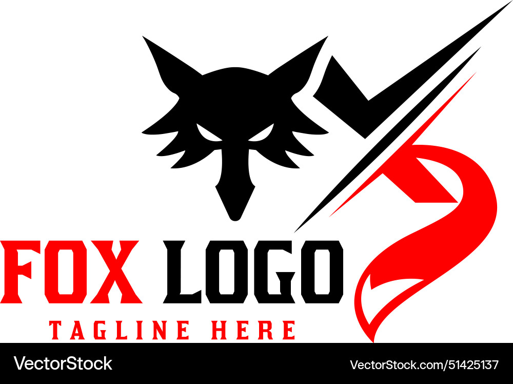 Freedom fox Royalty Free Vector Image - VectorStock
