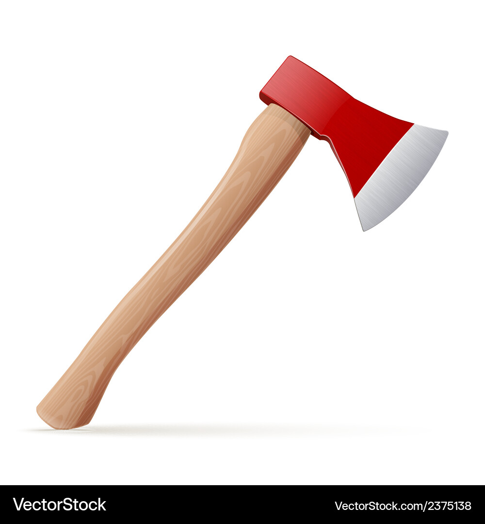 Axe tool Royalty Free Vector Image - VectorStock