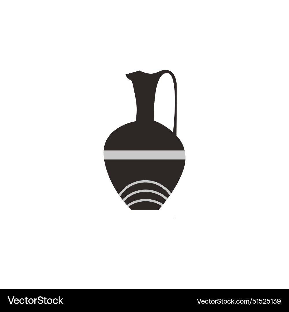 A image of decorative amphora Royalty Free Vector Image