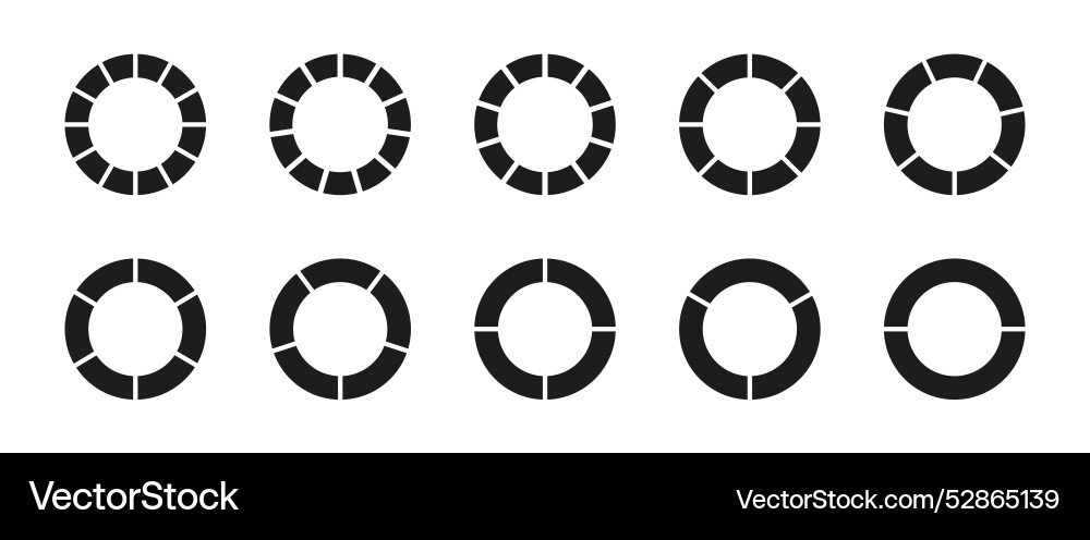 Coaching blank wheel round divided infographic Vector Image Coaching blank wheel round divided infographic Vector Image