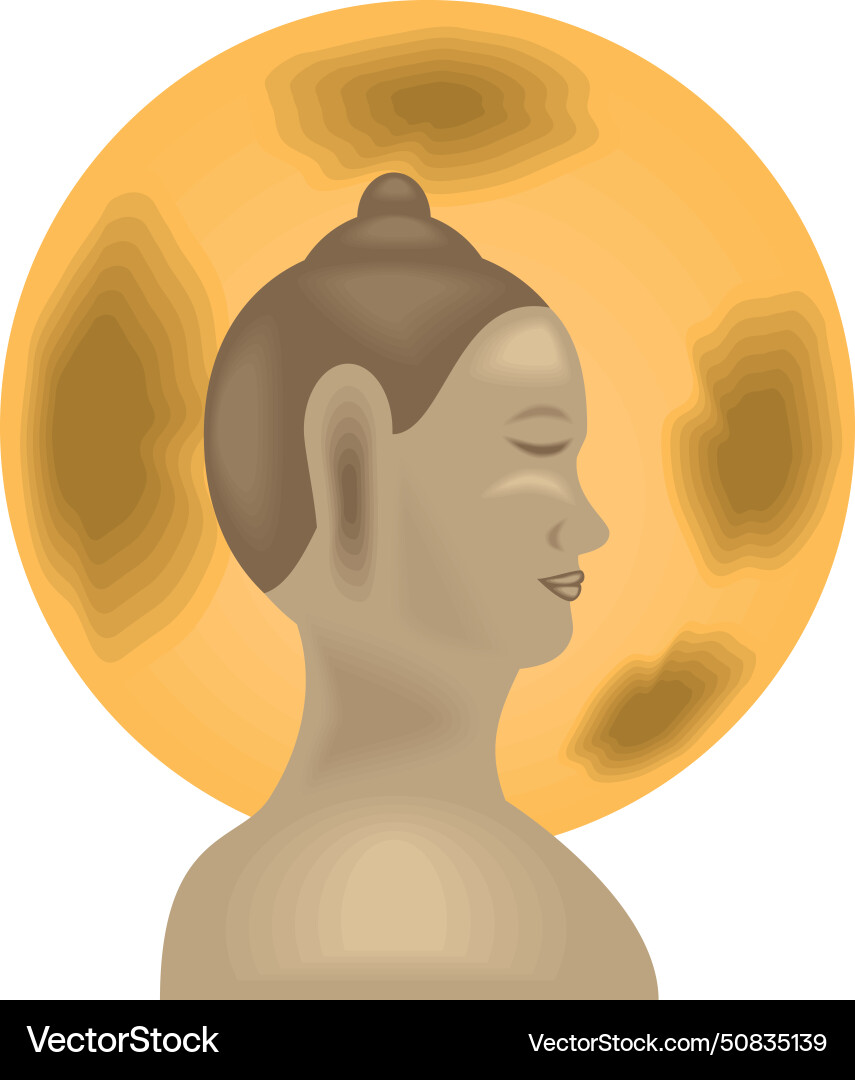 Waisak buddha celebration Royalty Free Vector Image