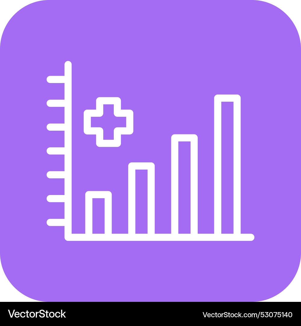 Chart icon design Royalty Free Vector Image - VectorStock