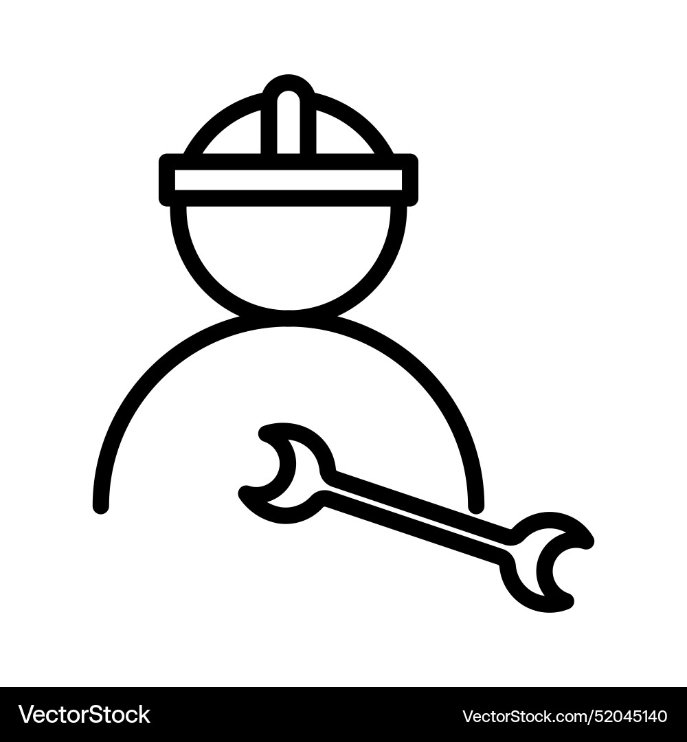 Engineering service icon design in filled Vector Image