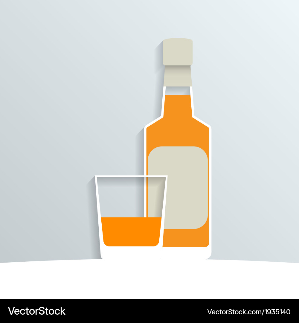 Whiskey Royalty Free Vector Image - VectorStock