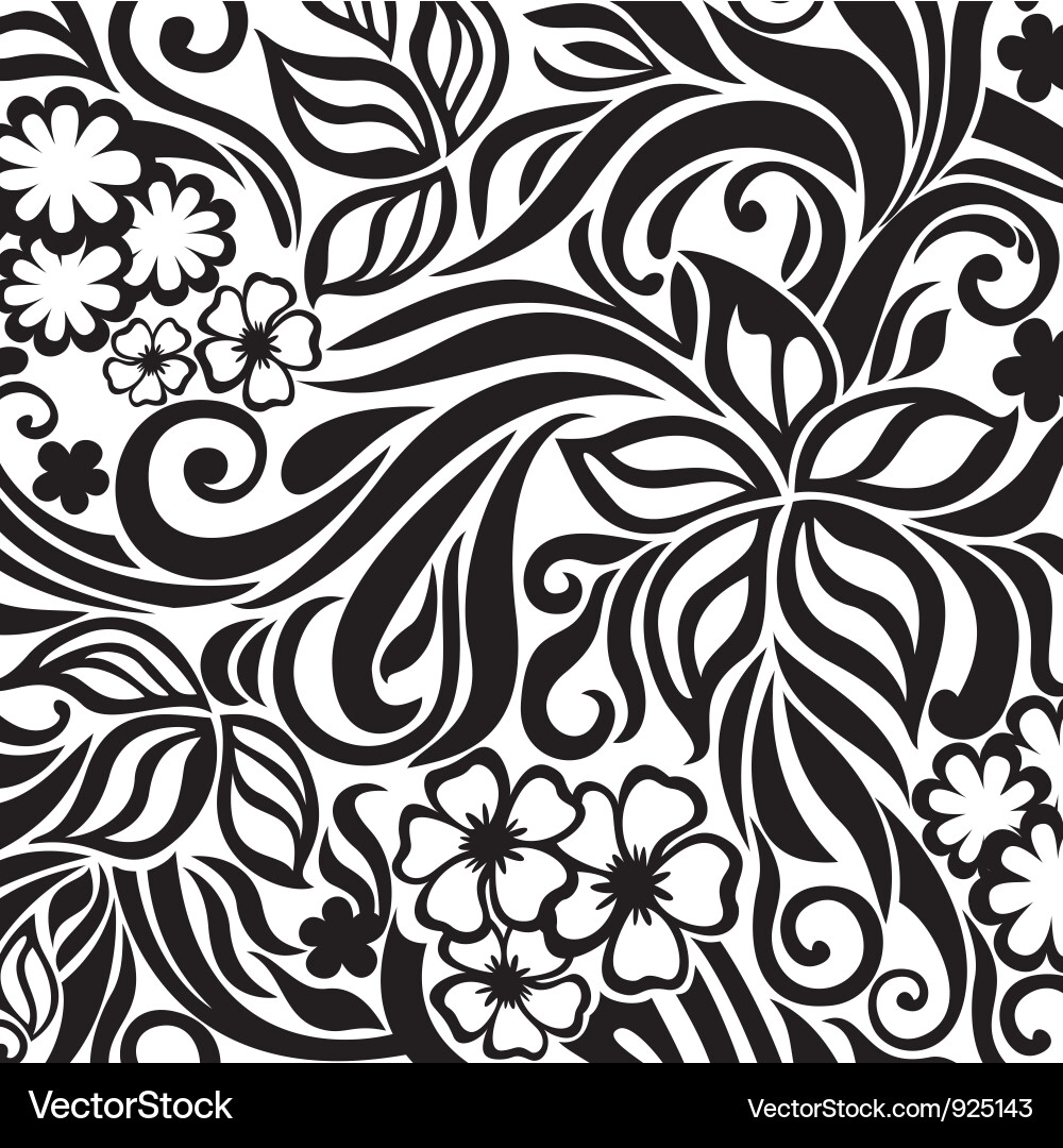 Excellent floral background Royalty Free Vector Image
