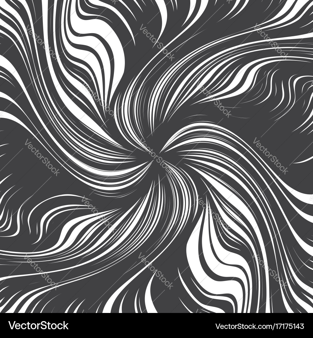 Hand drawn abstract twirl lines texture Royalty Free Vector