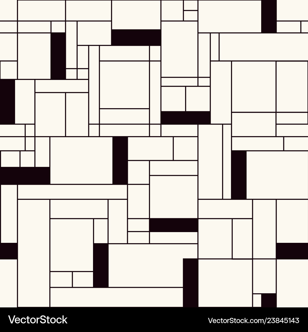 Pavement facade seamless pattern Royalty Free Vector Image