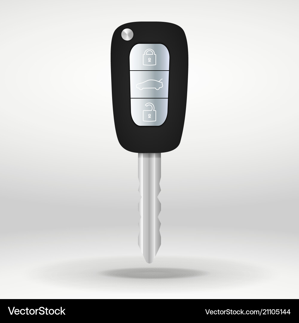 Car key Royalty Free Vector Image - VectorStock