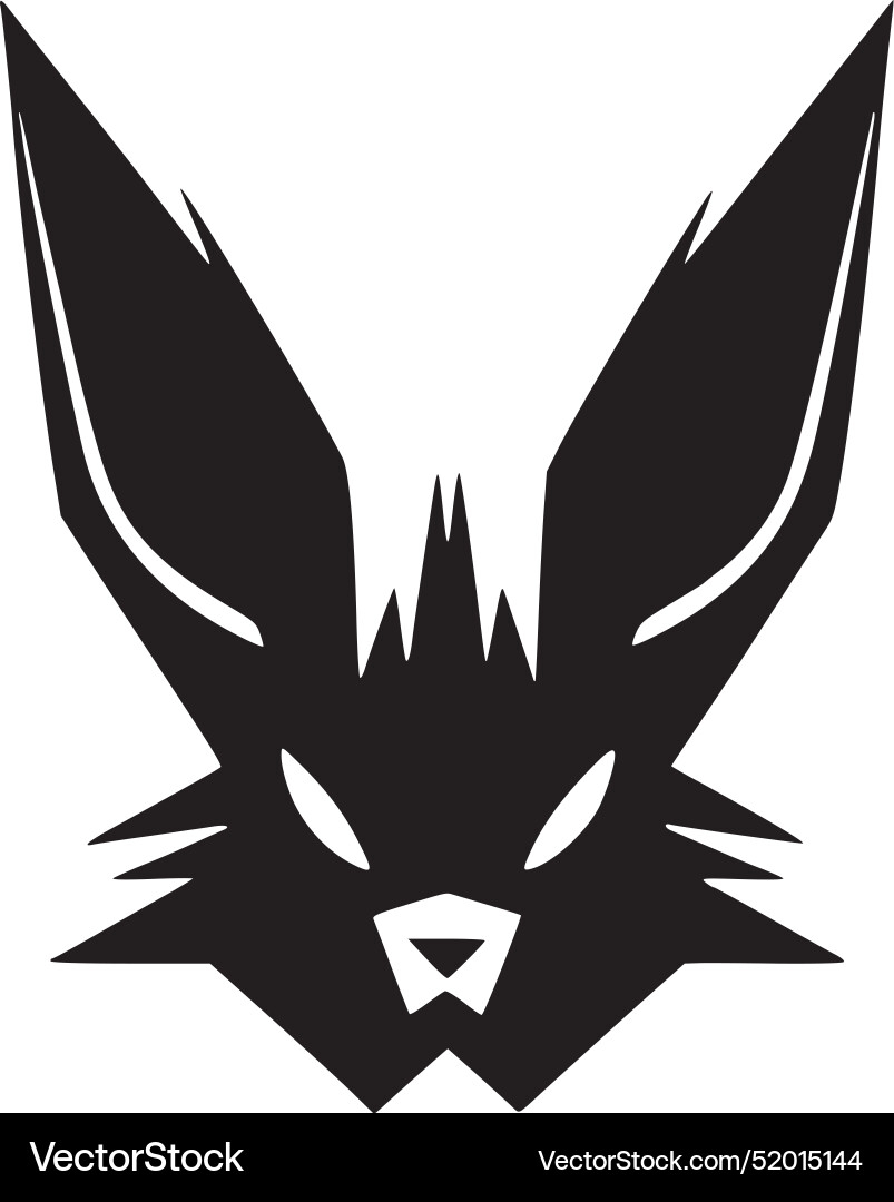 Rabbit - high quality logo ideal for t-shirt Vector Image
