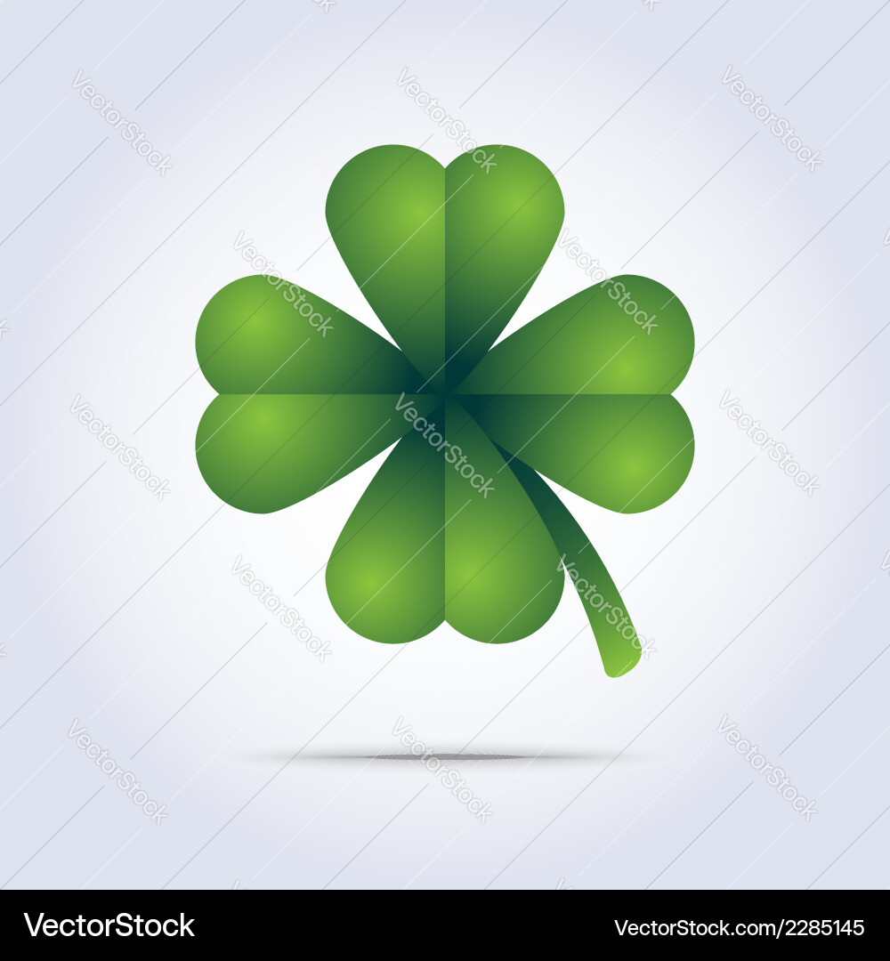 Clover Royalty Free Vector Image - VectorStock