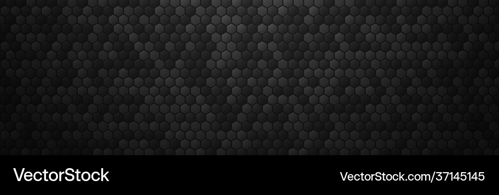 Hexagon Metal Texture Background Royalty Free Vector Image