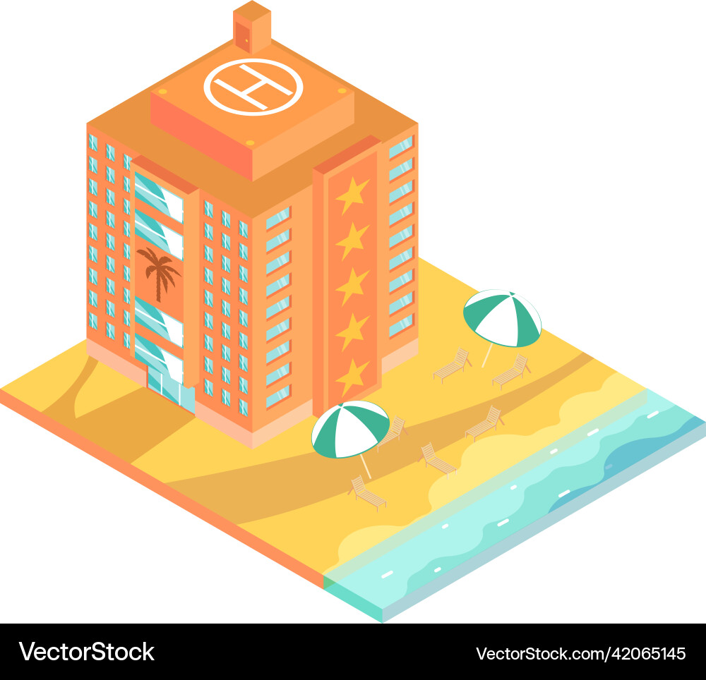 Tropical rest icon Royalty Free Vector Image - VectorStock