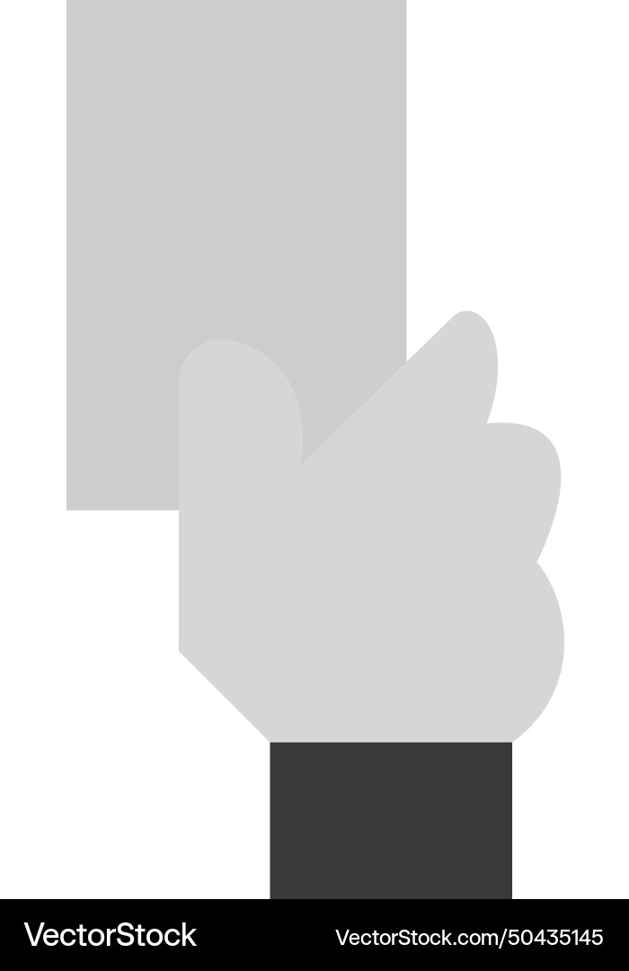 Yellow card icon image Royalty Free Vector Image