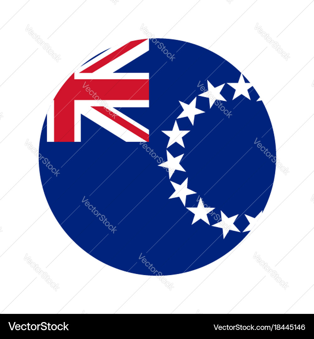 Circular world flag Royalty Free Vector Image - VectorStock