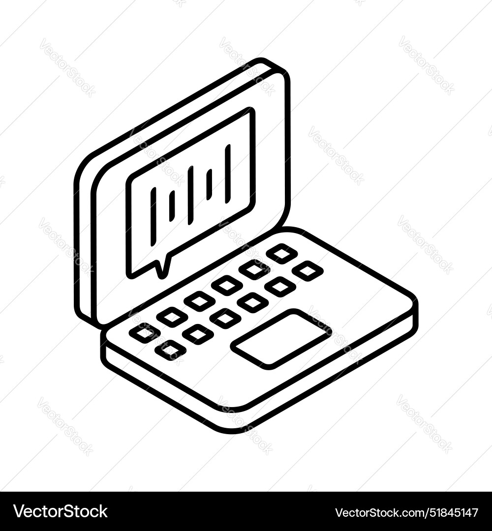 Voice message Royalty Free Vector Image - VectorStock