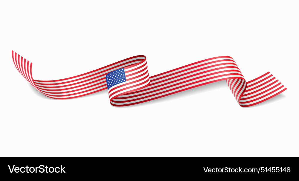Abstract American Flag Background – Royalty-Free Vector | VectorStock