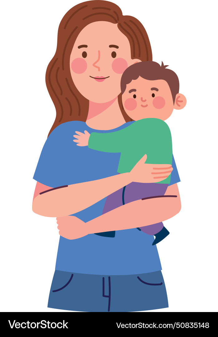 Mothers day party Royalty Free Vector Image - VectorStock