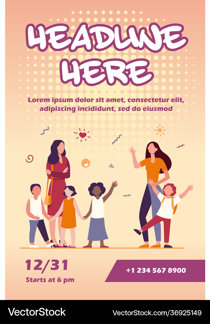 Classmates meeting at school Royalty Free Vector Image