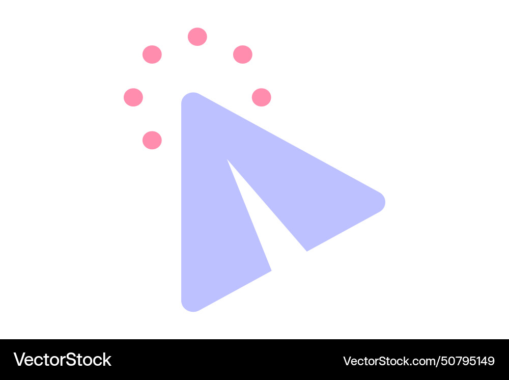 Mouse stickers Royalty Free Vector Image - VectorStock