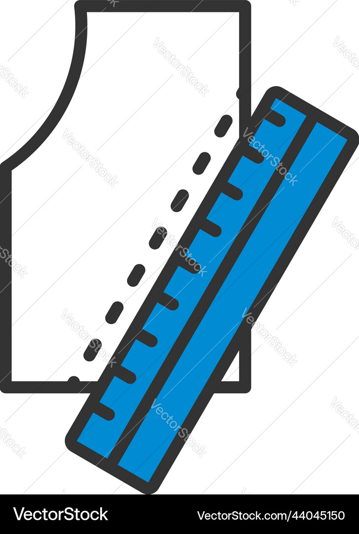 Sewing pattern icon Royalty Free Vector Image - VectorStock